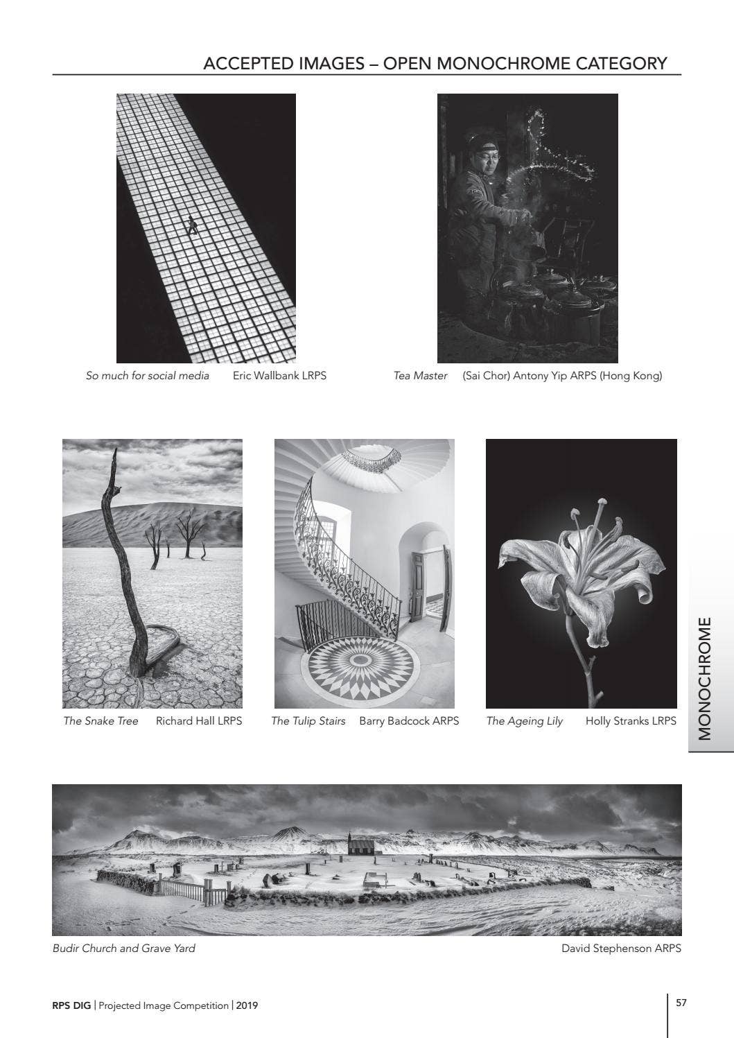 RPS Digital Imaging Group 2019 Projected Image Competition Catalogue ...