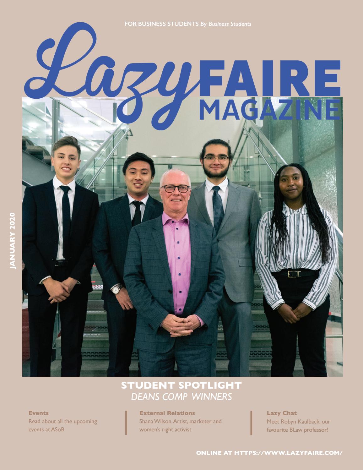 January 2020 by Lazy Faire - Issuu