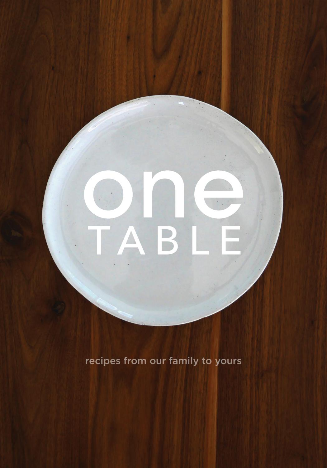 ONE TABLE by oneworkplace - Issuu