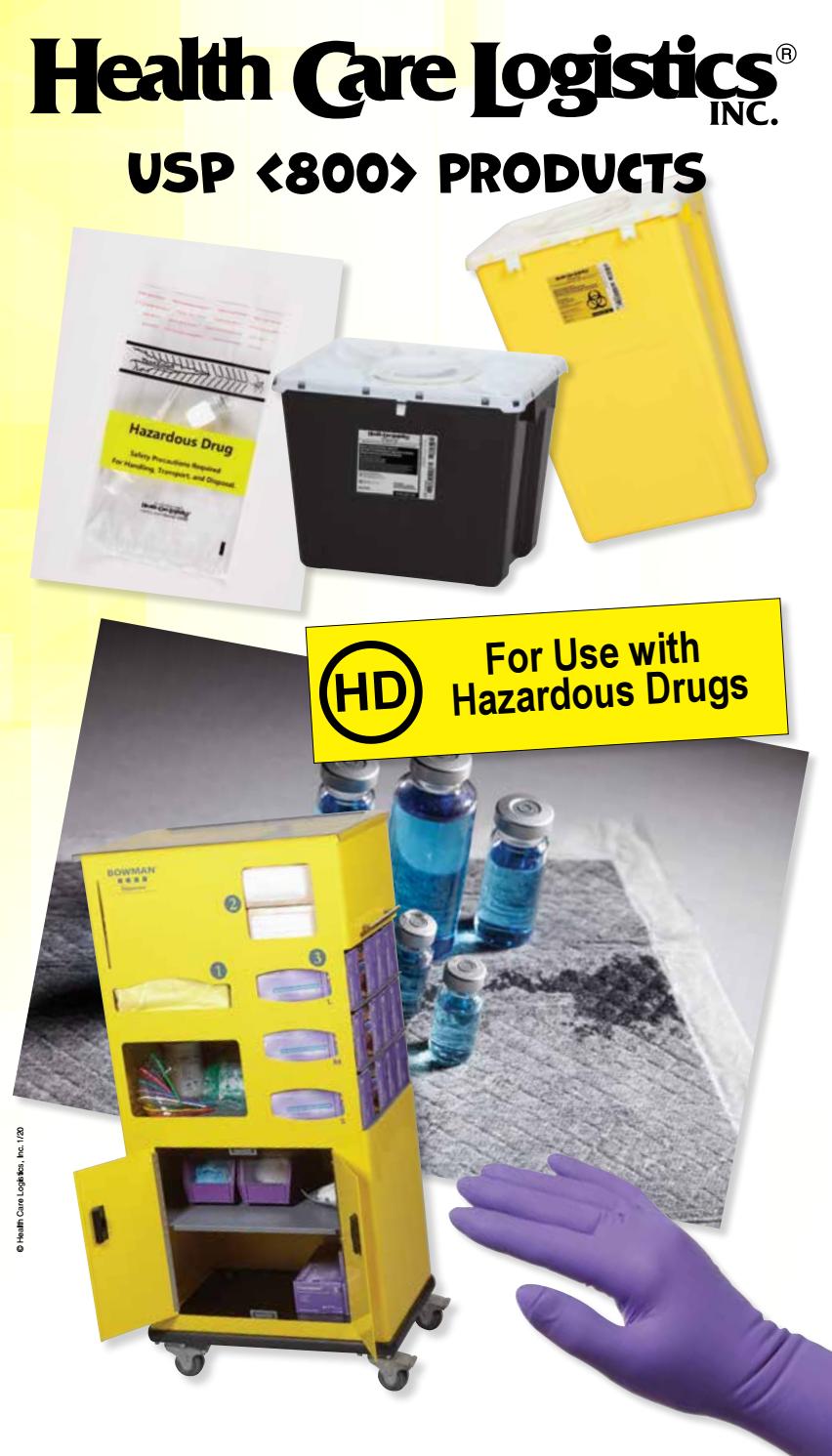 2020 USP-800 Products by Health Care Logistics - Issuu
