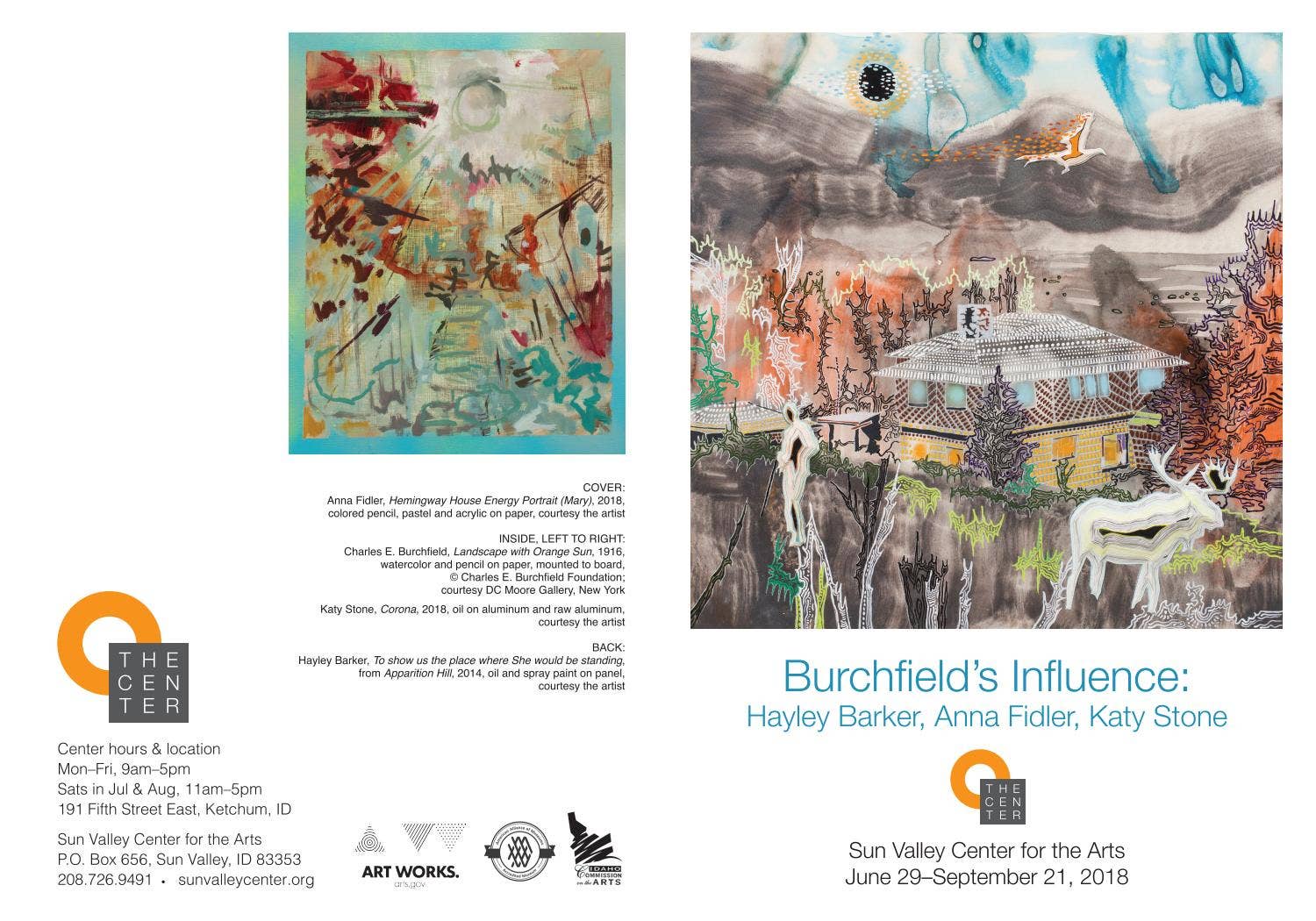 Burchfield’s Influence: Hayley Barker, Anna Fidler, Katy Stone by Sun ...