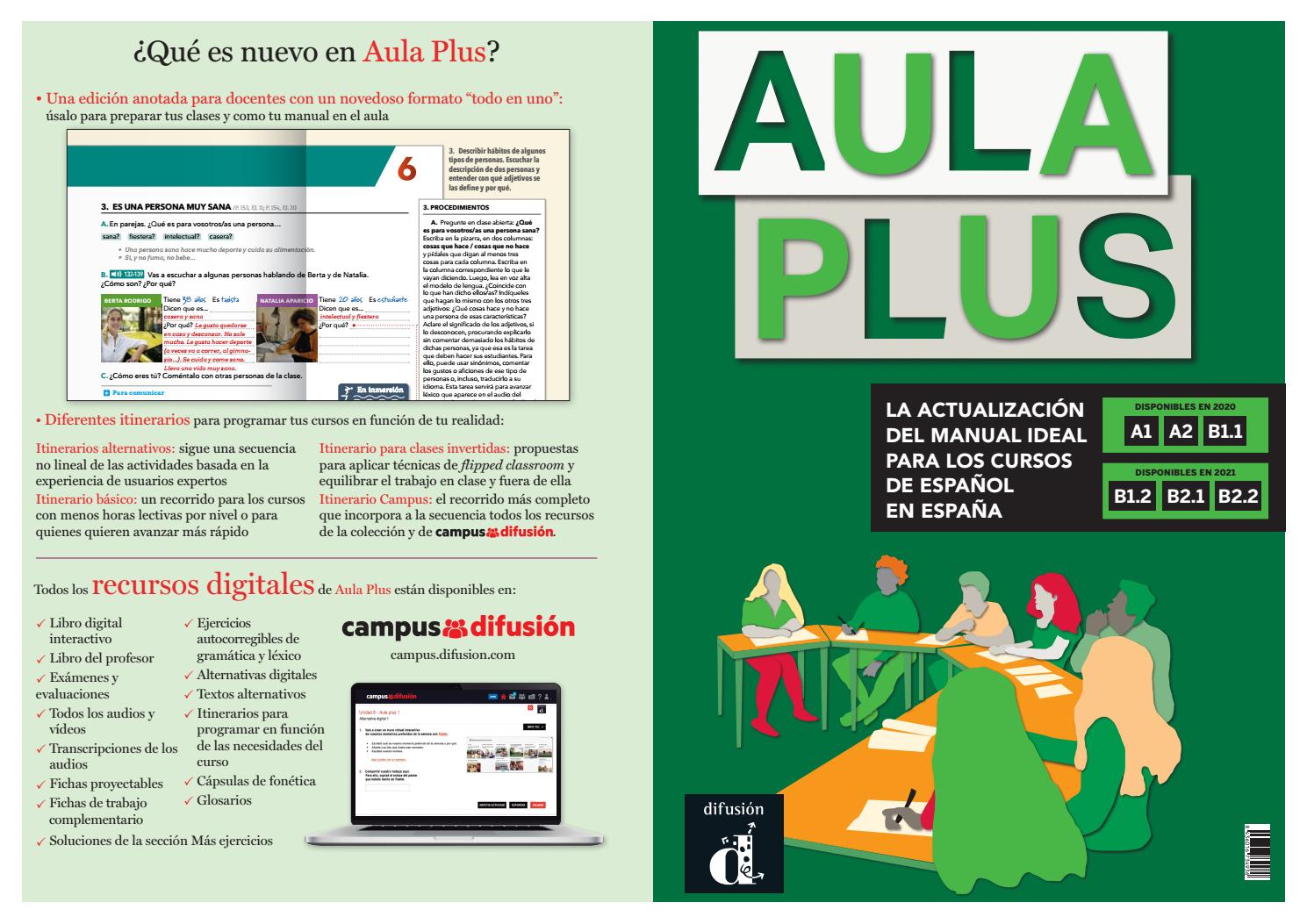 Aula Plus - La actualización del manual ideal para los cursos de ...