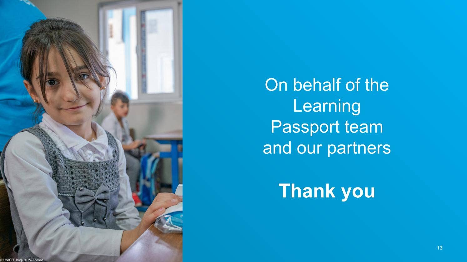 UNICEF partnership learning passport by Cambridge International ...