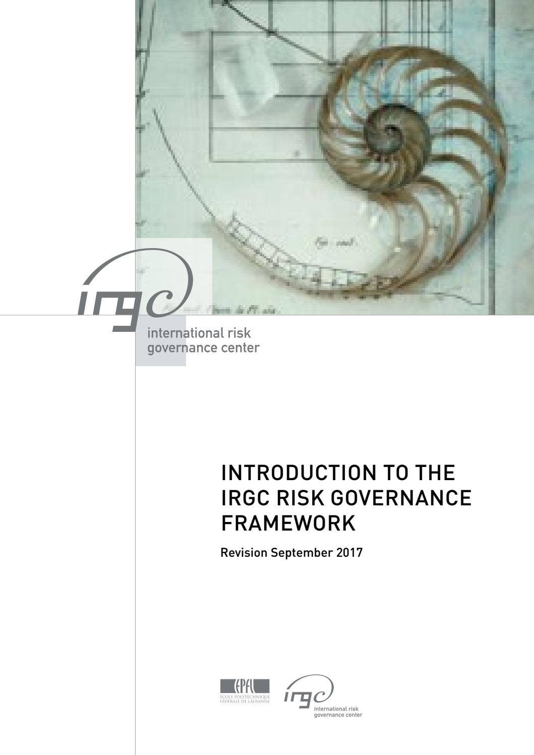 Introduction to the IRGC Risk Governance Framework by Anatol Ursu - Issuu
