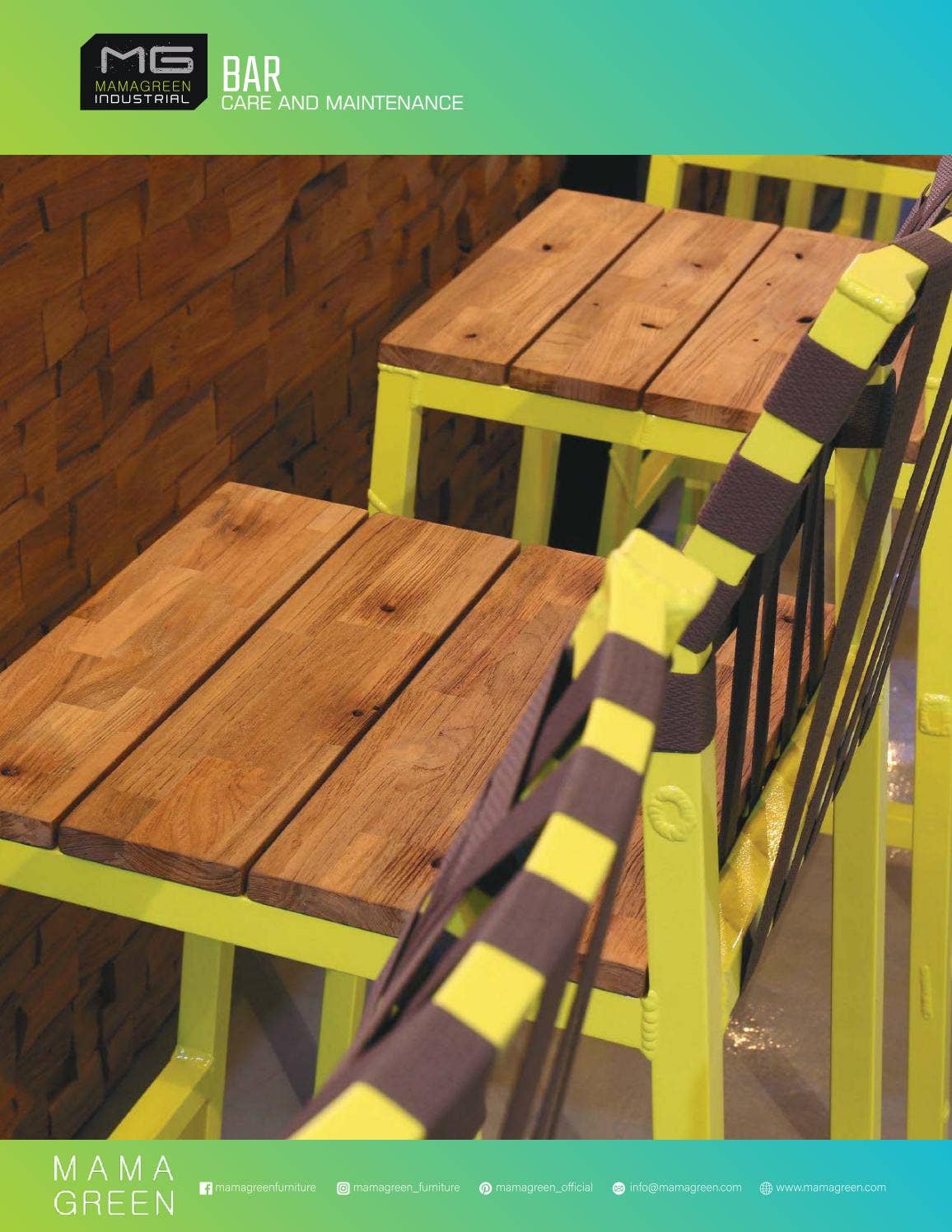 MAMAGREEN - INDUSTRIAL BAR care and maintenance 2020 by MAMAGREEN - Issuu