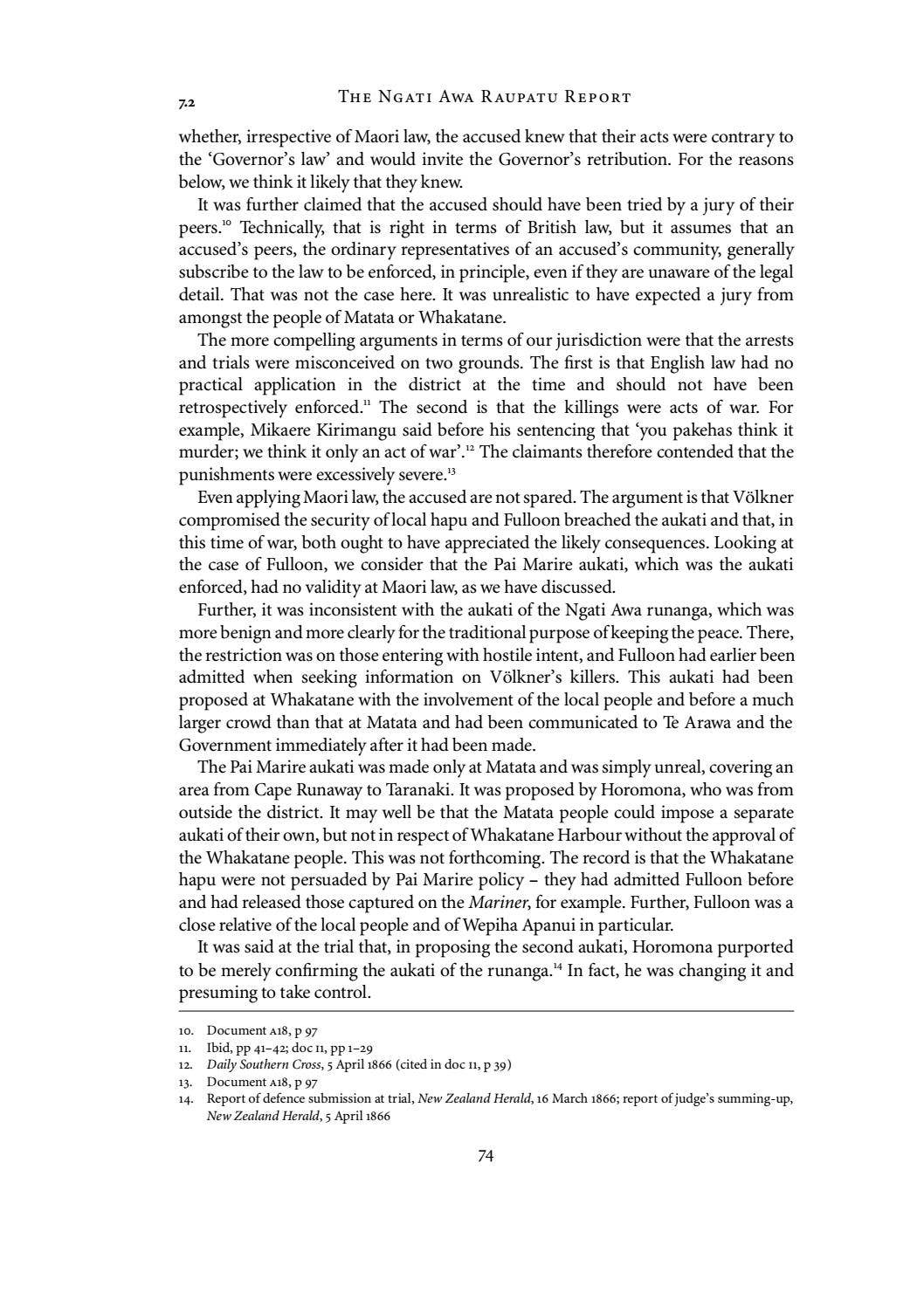 WAI46 - The Ngāti Awa Raupatu Report by Te Runanga o Ngāti Awa - Issuu