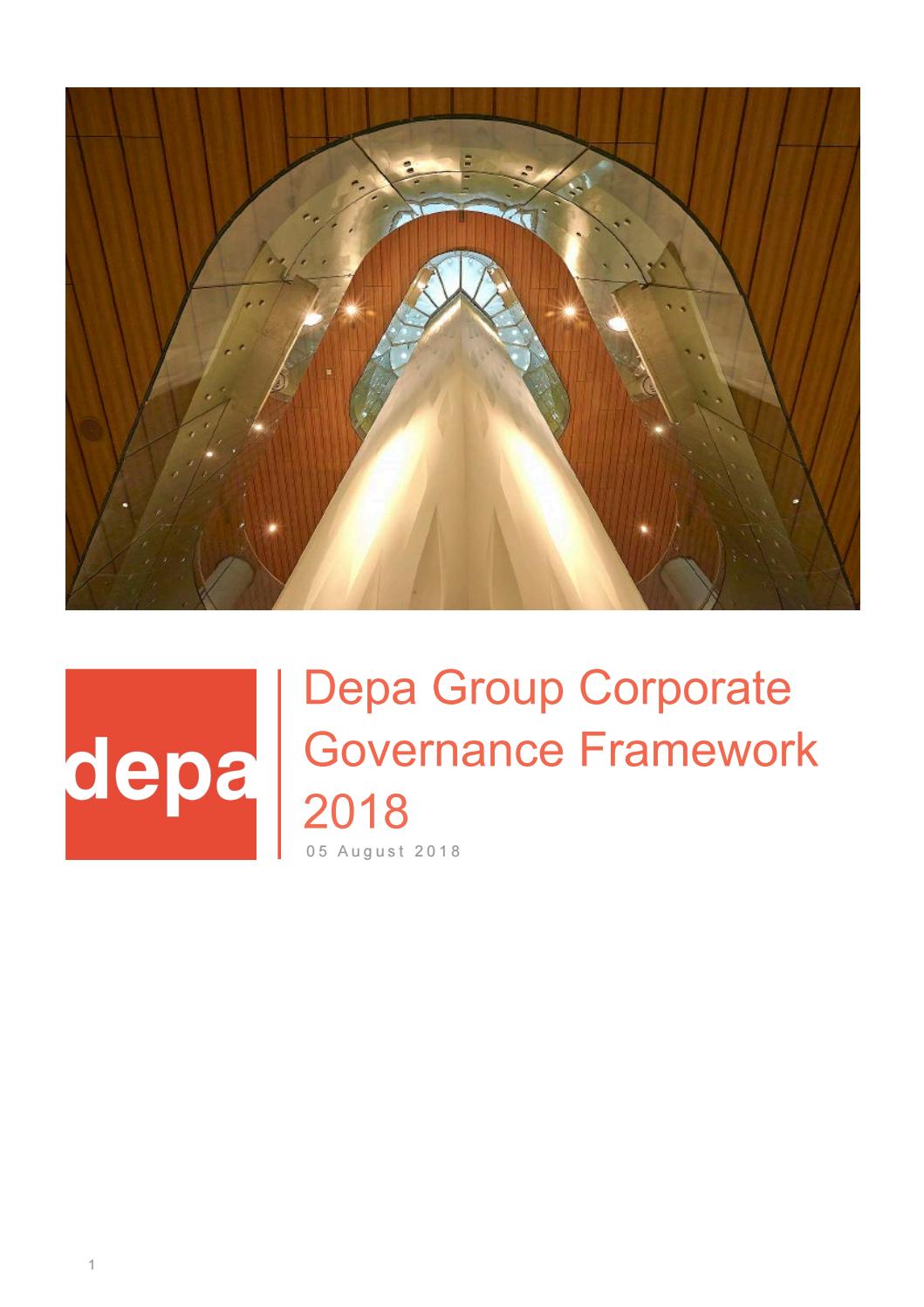 2018 Governance Framework by Depa Group - Issuu