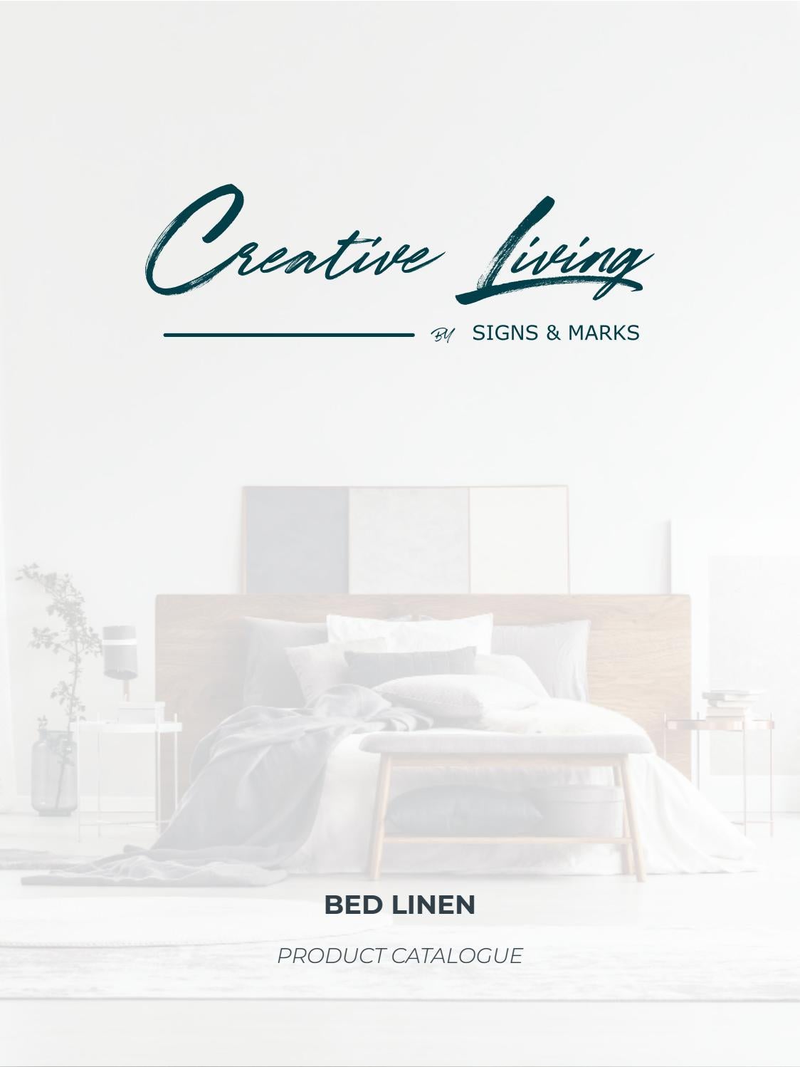 Bed Linen - Product Catalogue by Signs & Marks - Issuu