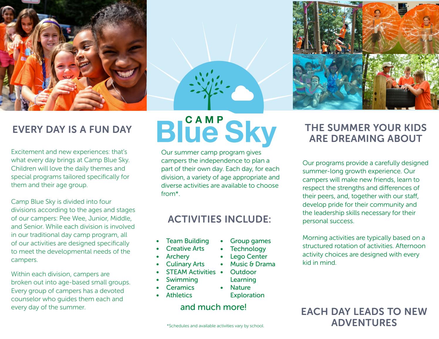 Camp Blue Sky Richmond by LeafSpring School - Issuu