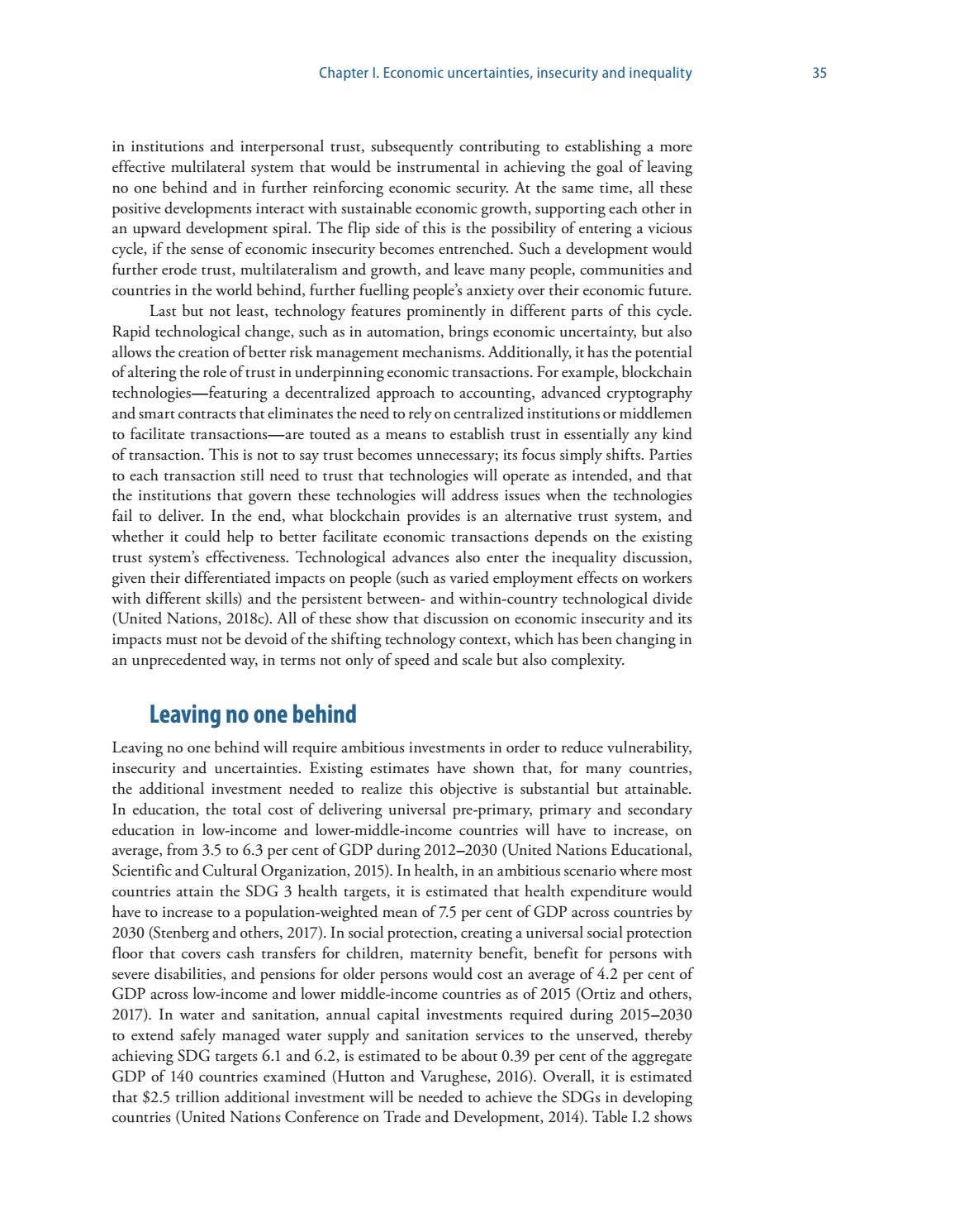 Sustainable Development Outlook 2019 by United Nations Publications - Issuu