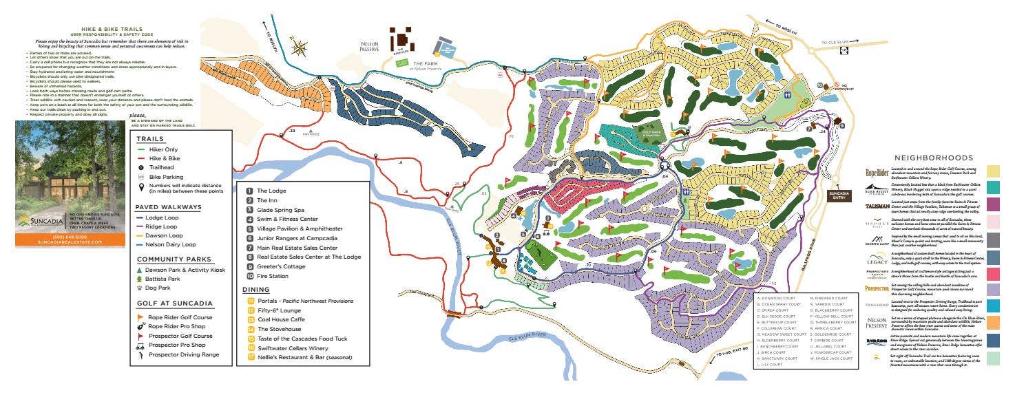 Suncadia Resort - Community Map by Suncadia Resort - Issuu