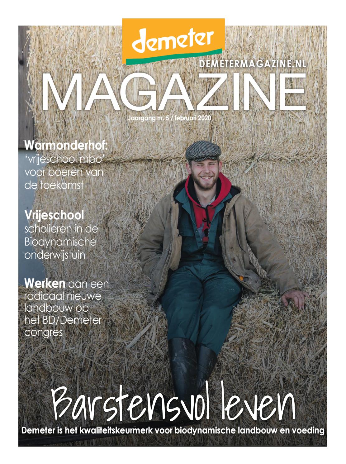Demeter Magazine | Bijlage KvdA 1-2020 by Krant van de Aarde - Issuu