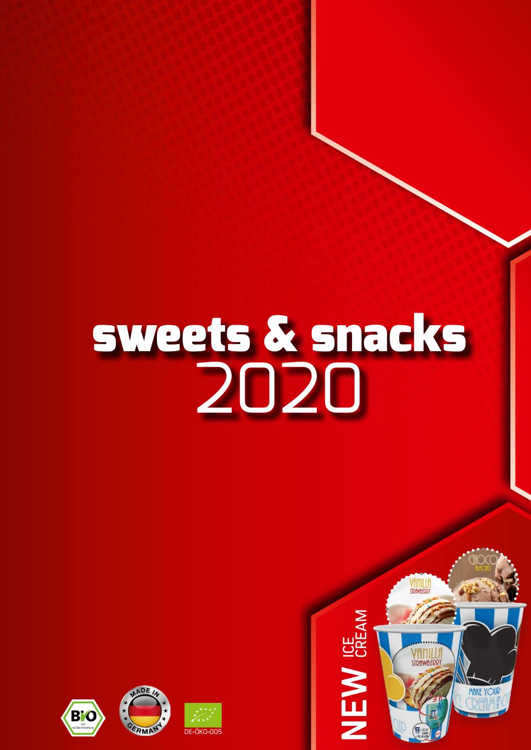 sweets & snacks 2020 DE by Gesunde Werbung Katalog - Issuu
