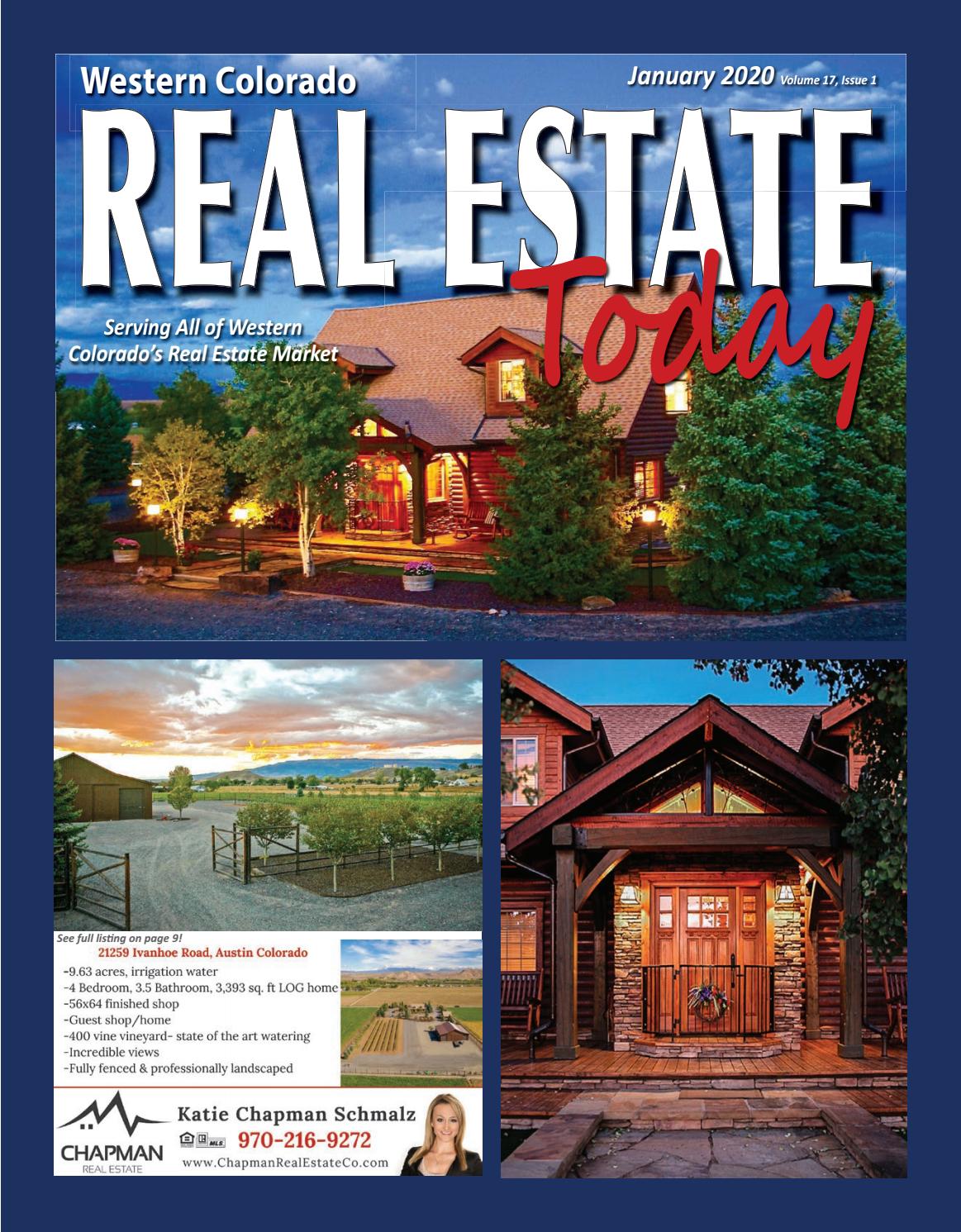 Western Colorado Real Estate Today January 2020 by Real Estate Today ...