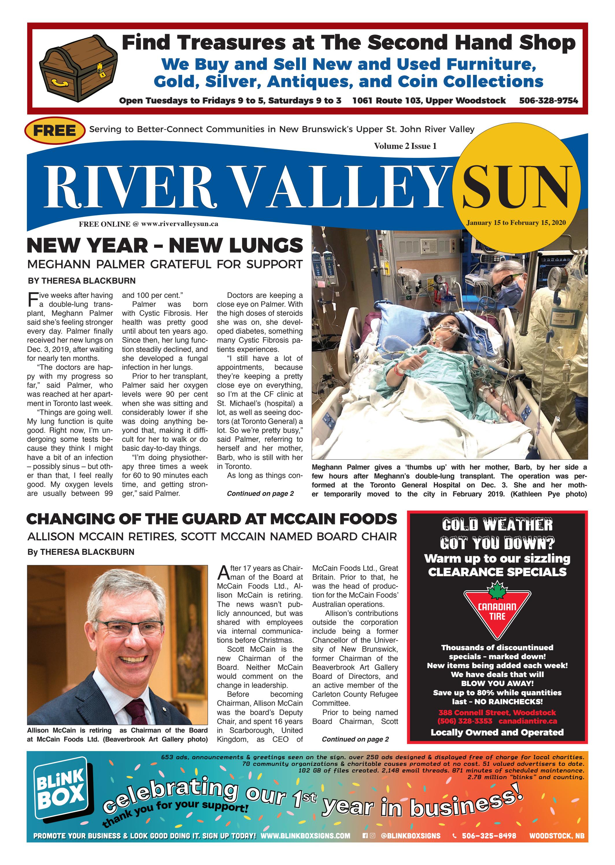 River Valley Sun Vol. 2 Iss. 1 . January 2020 by rivervalleysun - Issuu
