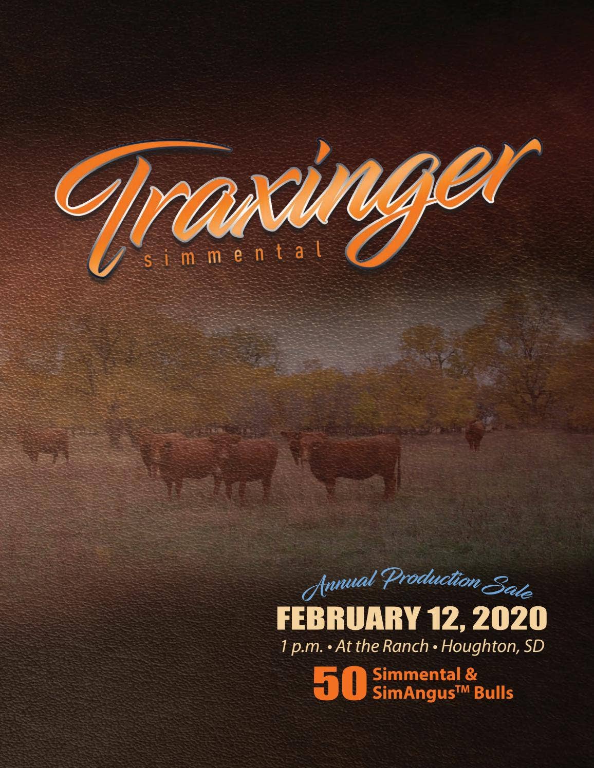 Traxinger Simmental - 2020 Bull Sale Catalog by LivestockDirect - Issuu