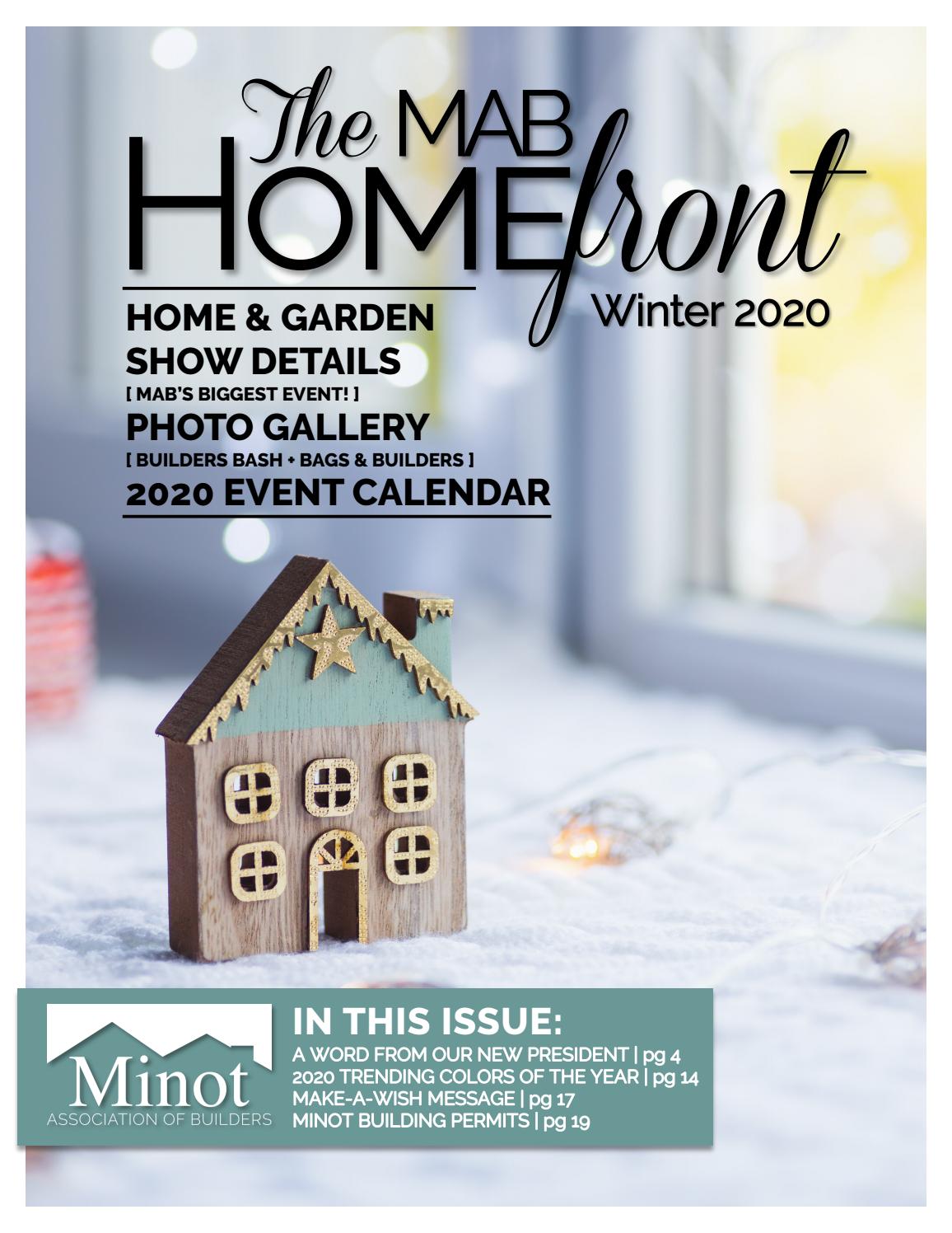MAB Homefront - Winter 2020 Magazine by Minot Association of Builders ...