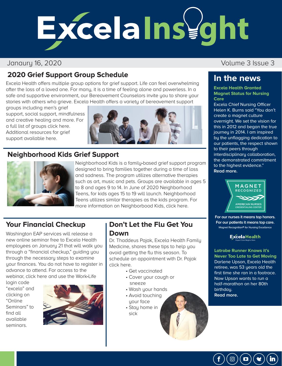 Excela Insight 1/16/2020 by Excela Health - Issuu