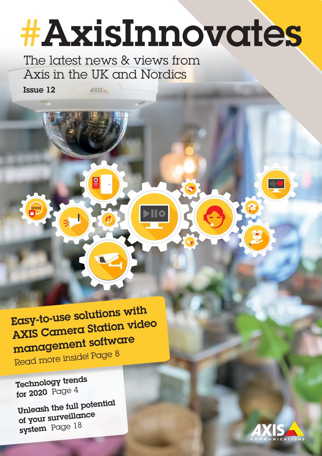 Axisinnovates January 2020 by Axis Communications - Issuu