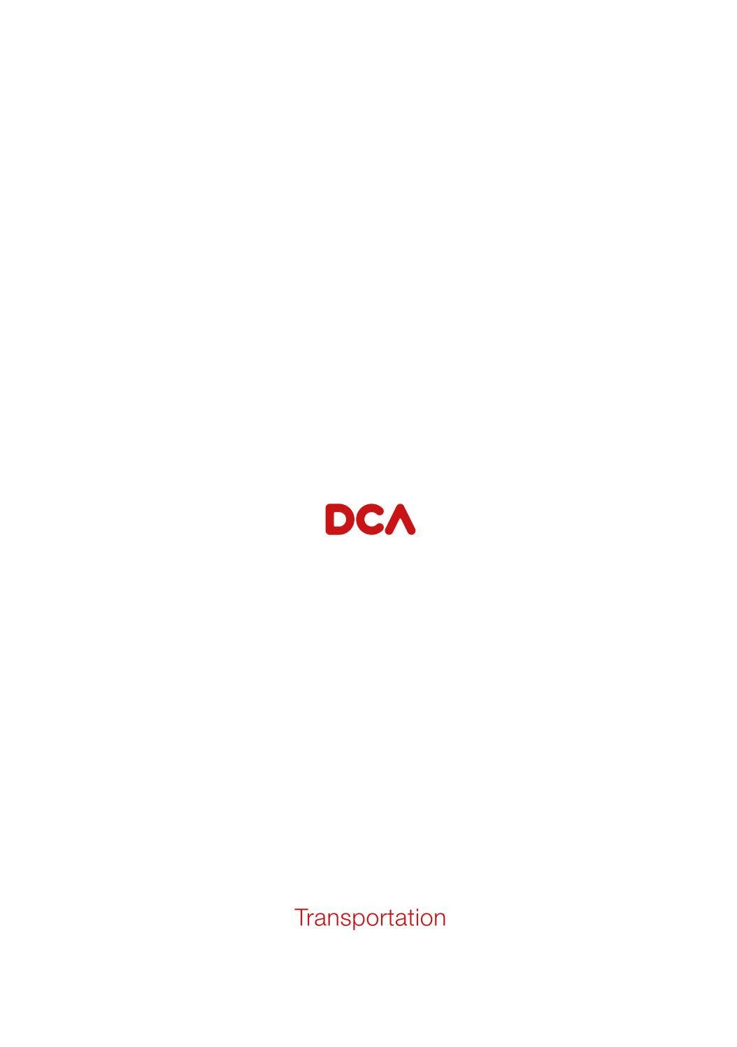 DCA Transport brochure 001_A by DCA Design International - Issuu