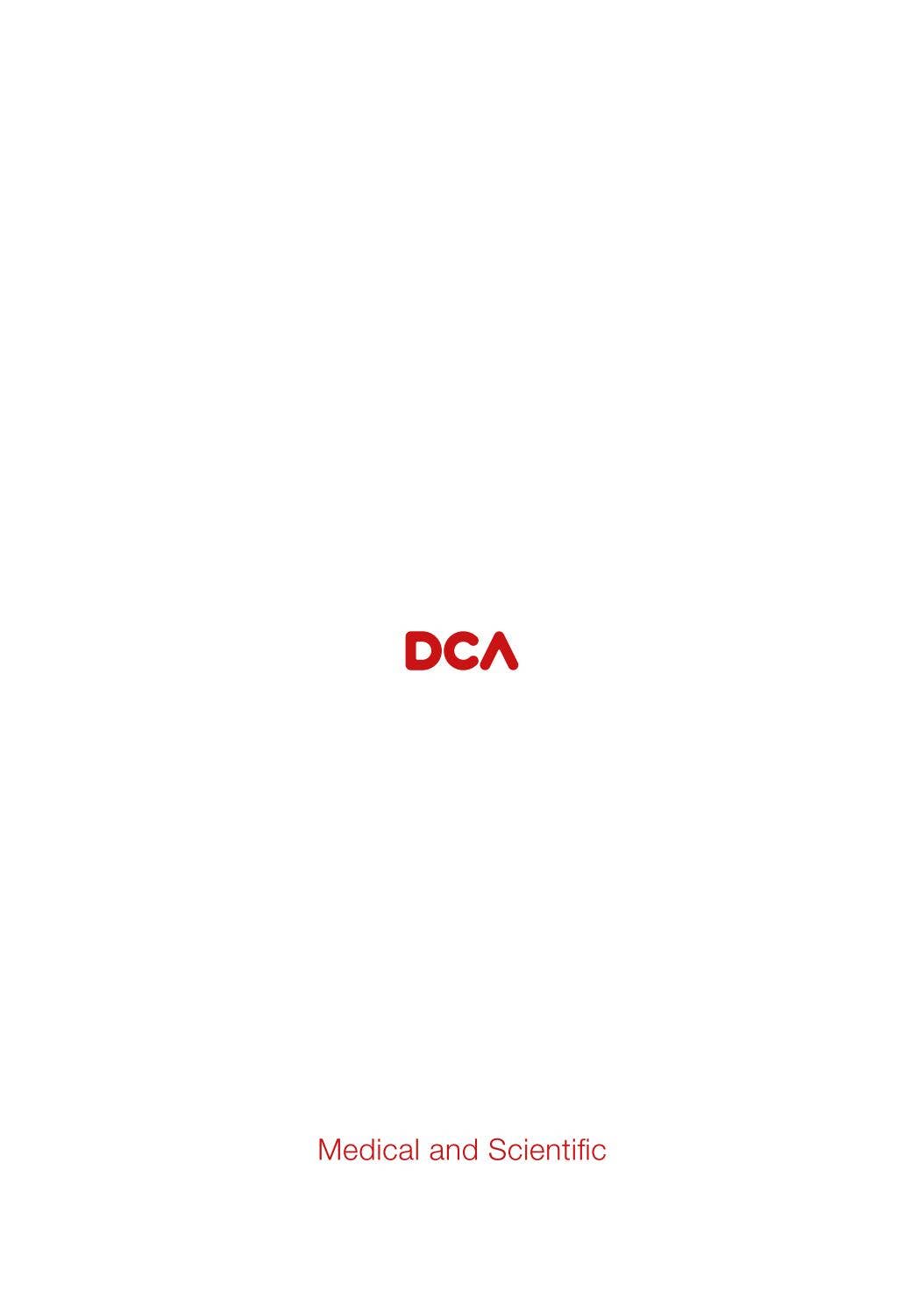 DCA Medical and Scientific brochure 004_A by DCA Design International ...