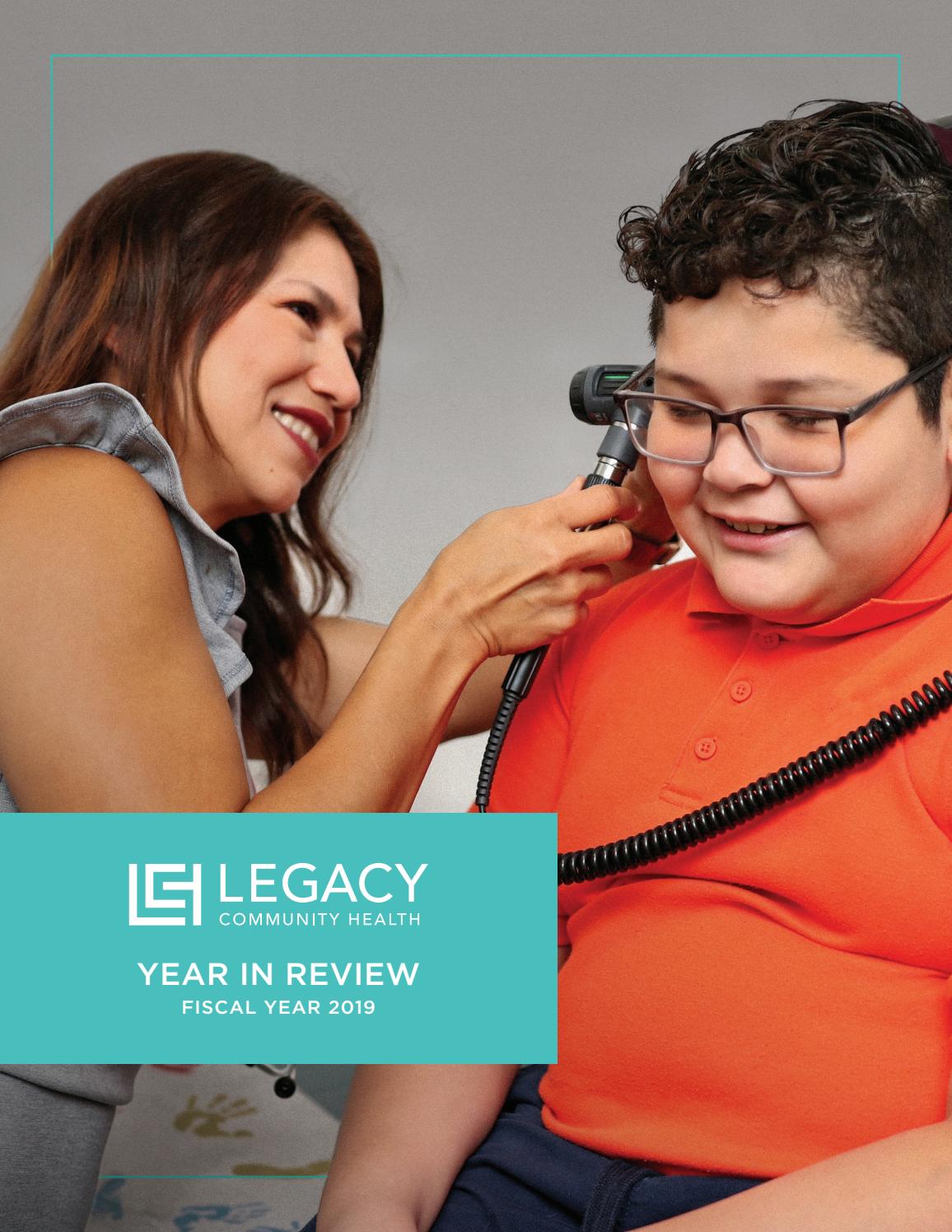 2018/2019 Legacy Community Health Annual Report by Legacy Community ...