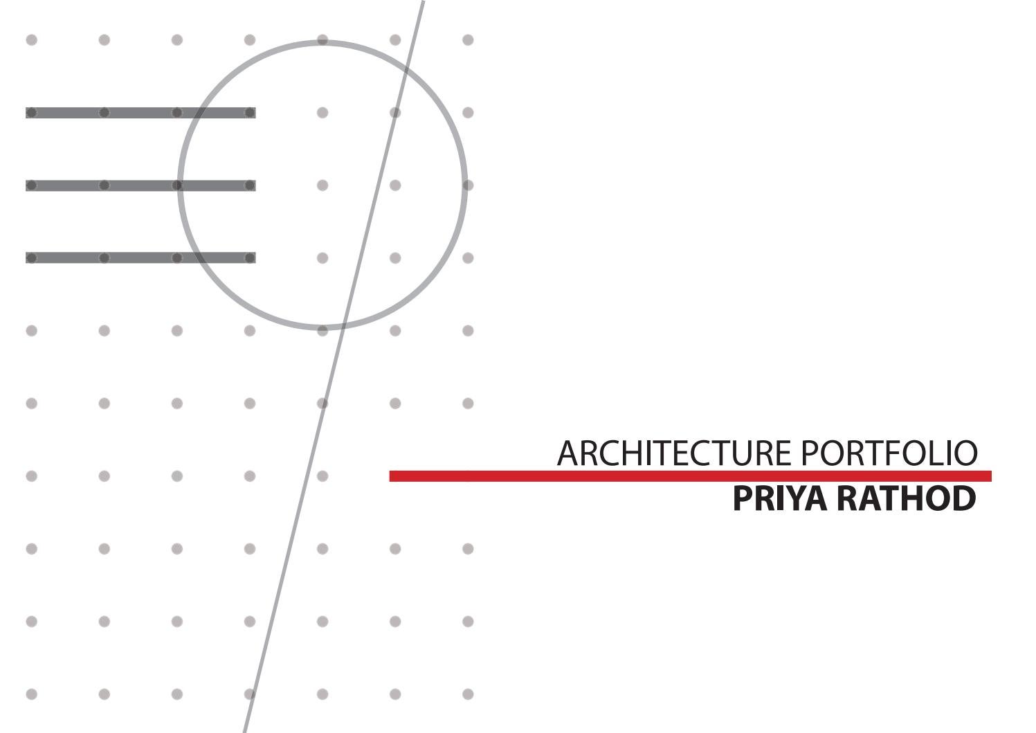 Architecture Portfolio by Priya Rathod - Issuu