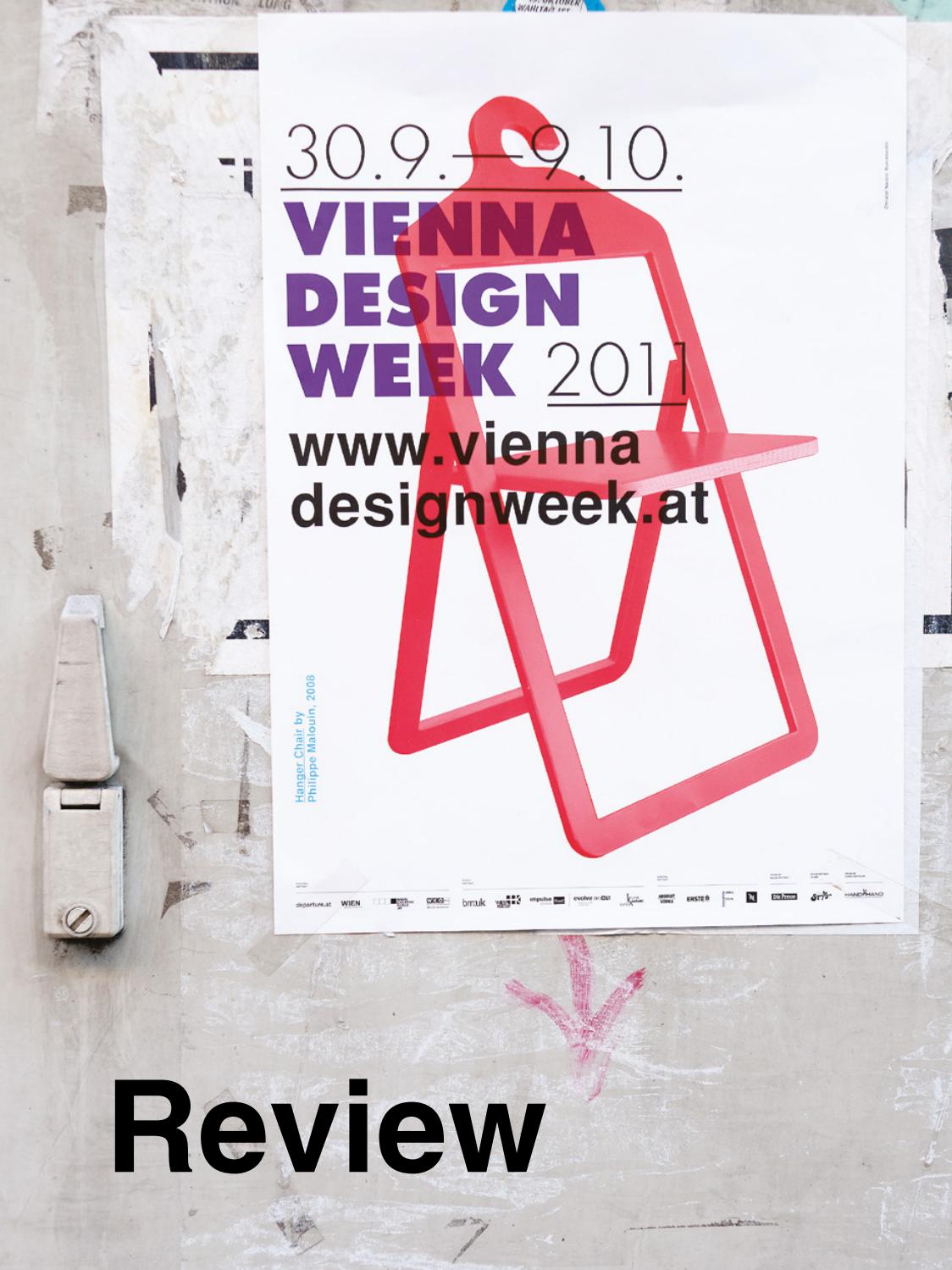 VIENNA DESIGN WEEK 2011: Review by VIENNA DESIGN WEEK - Issuu
