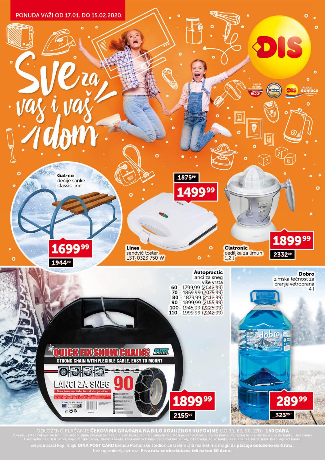 Dis katalog Neprehrana od 17.01.-15.02.2020. by Catalog.rs - Issuu