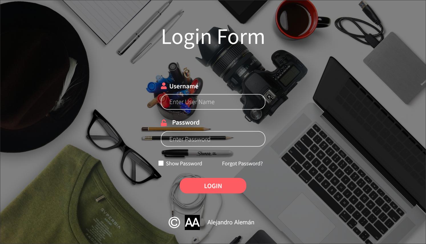 Login Form by Alejandro - Sueños y Metas - Issuu