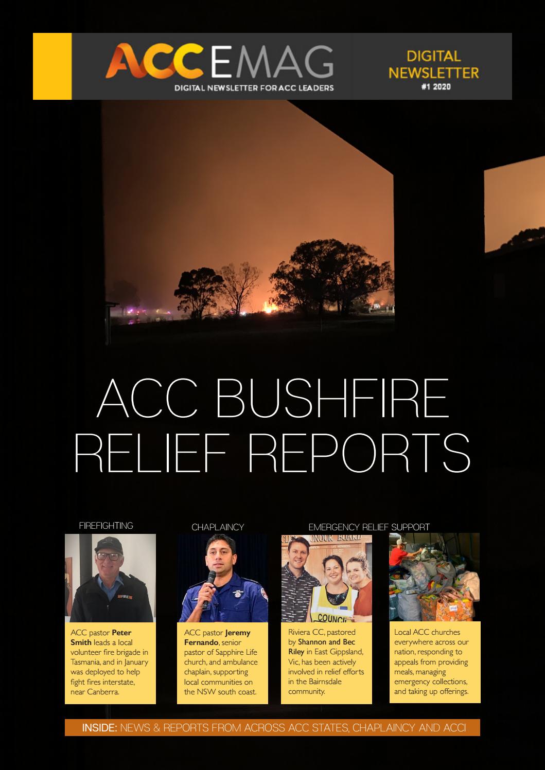 ACC BUSHFIRE RELIEF REPORTS by ACCMag - Issuu