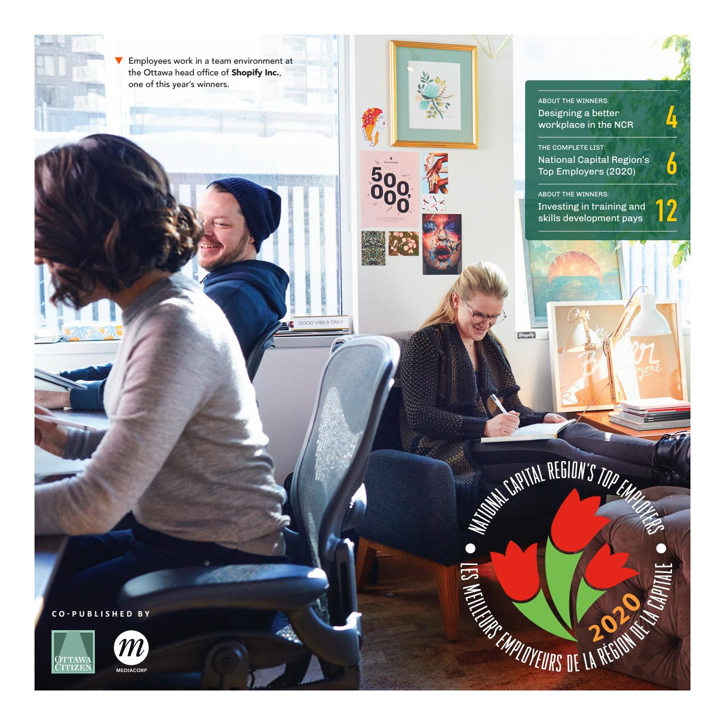 National Capital Region's Top Employers (2020) by Canada's Top 100 ...