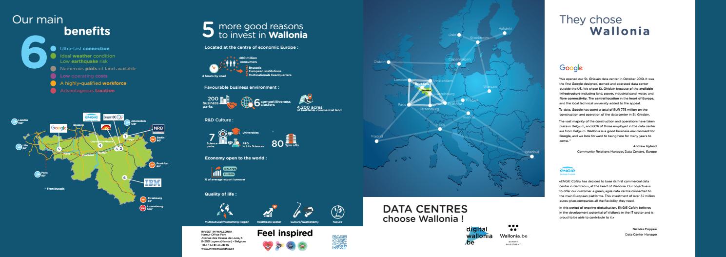 DATA CENTERS - Fiche sectorielle EN (juillet 2019) by Wallonia Export & Investment Agency - Issuu