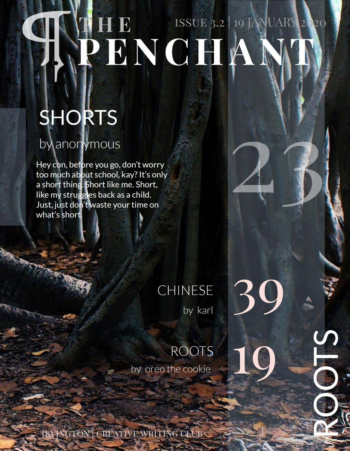 Penchant3.2 by The Penchant Literary Magazine - Issuu