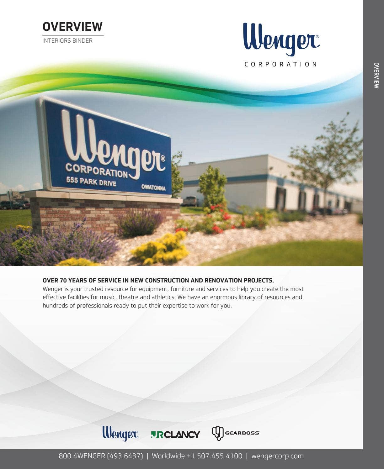 Wenger Corporation | INTERIORS BINDER by Wenger Corporation - Issuu