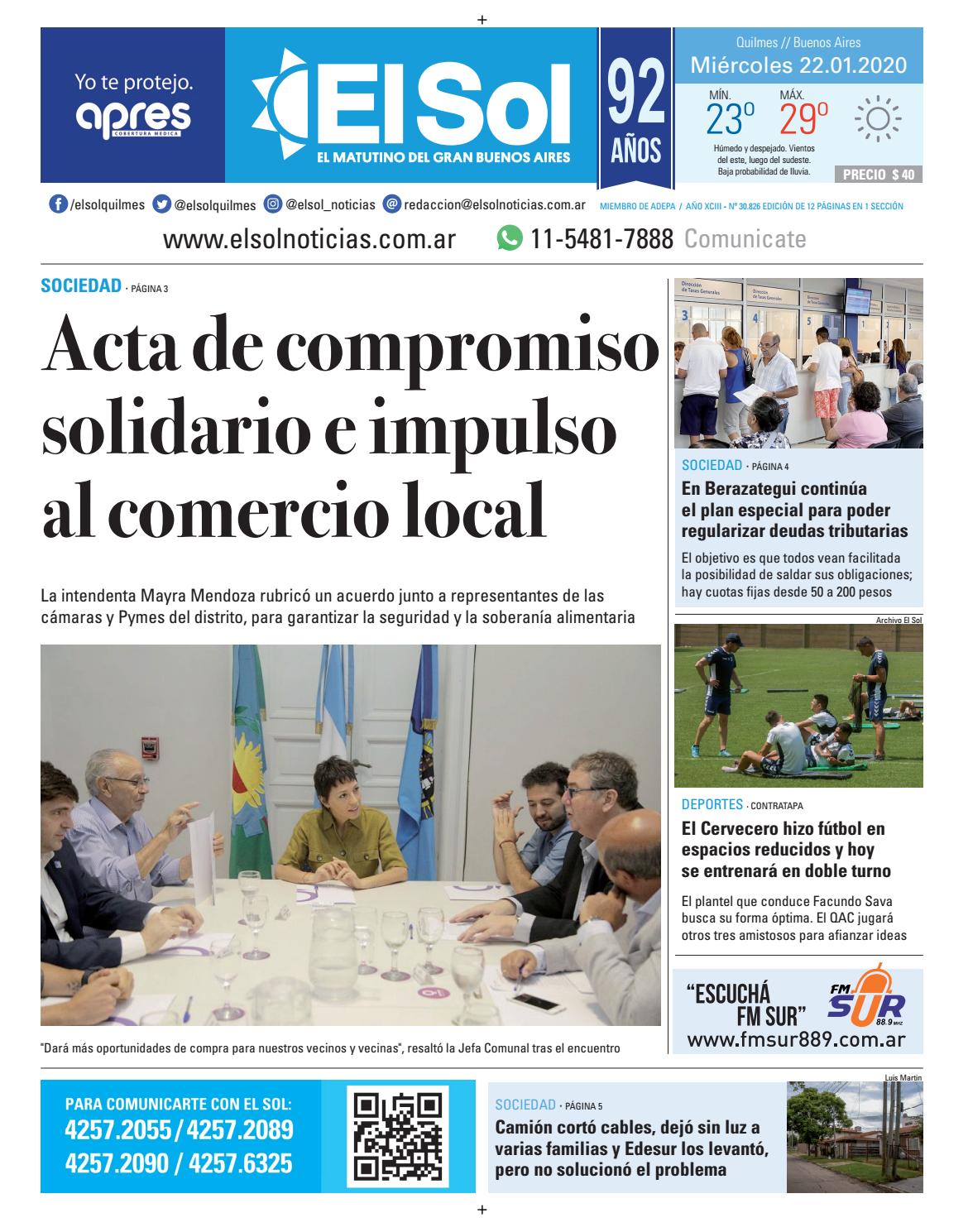 Diario El Sol 22-01-2020 by Diario EL SOL - Issuu