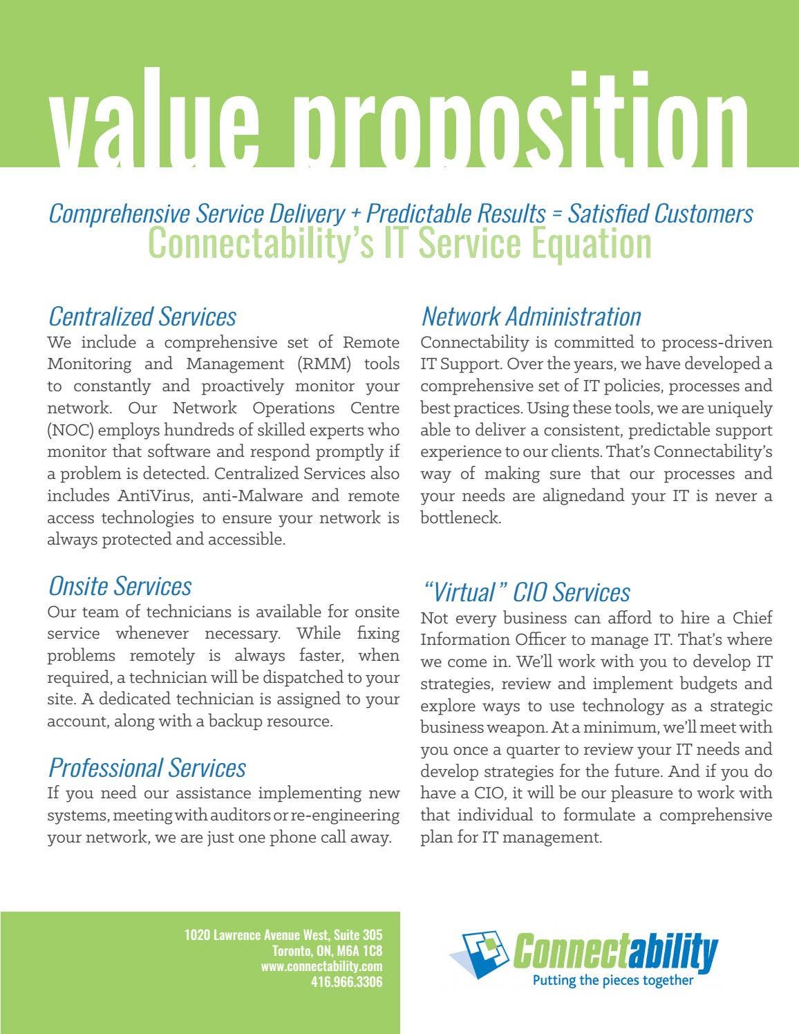 The IT Service Equation by Derek Brown - Issuu