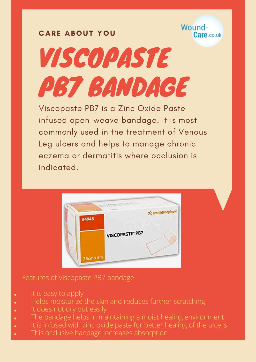 Viscopaste PB7 Bandage by Wound Care - Issuu