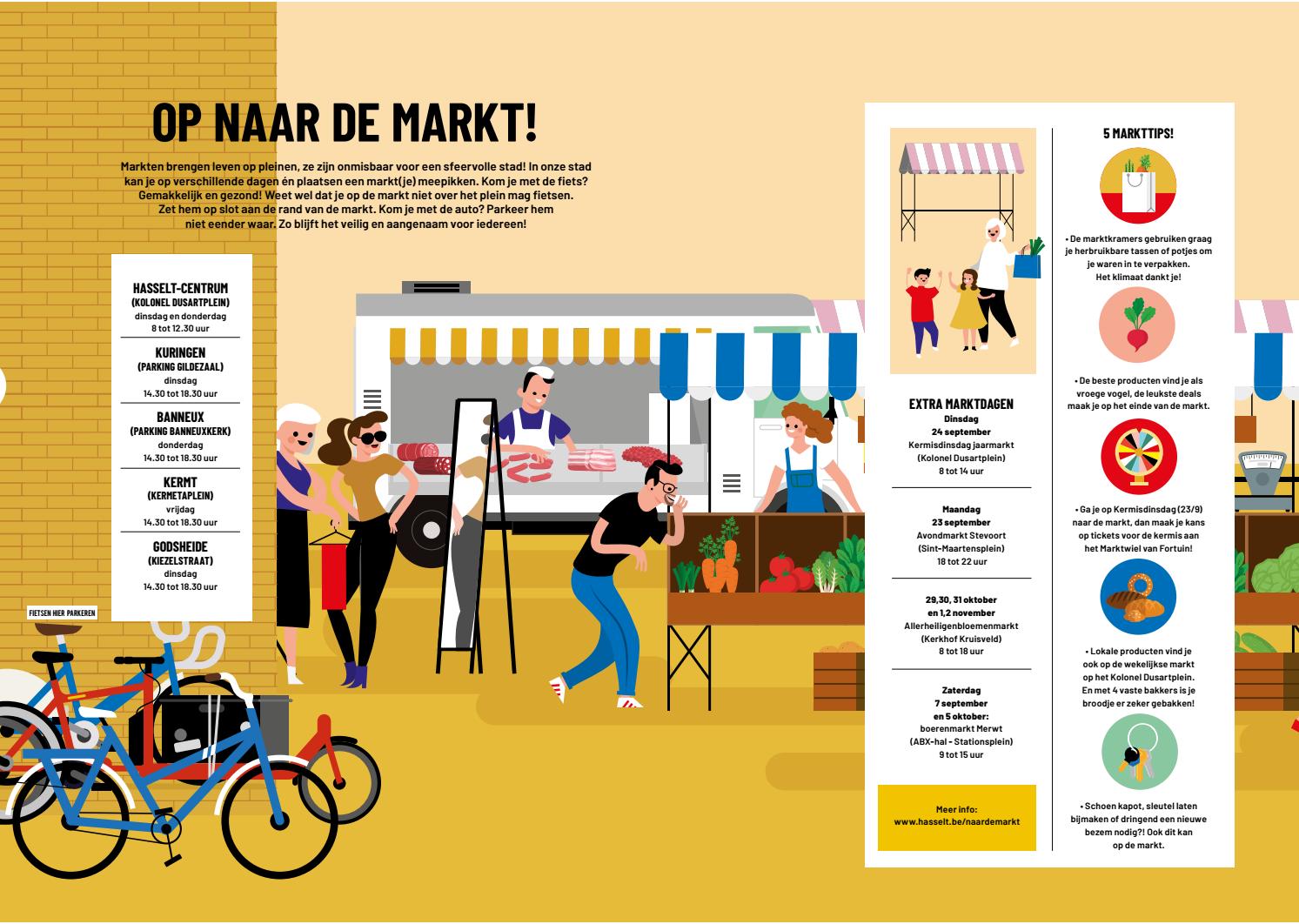 Infografiek Op naar de markt! (september 2019) by Stad Hasselt - Issuu