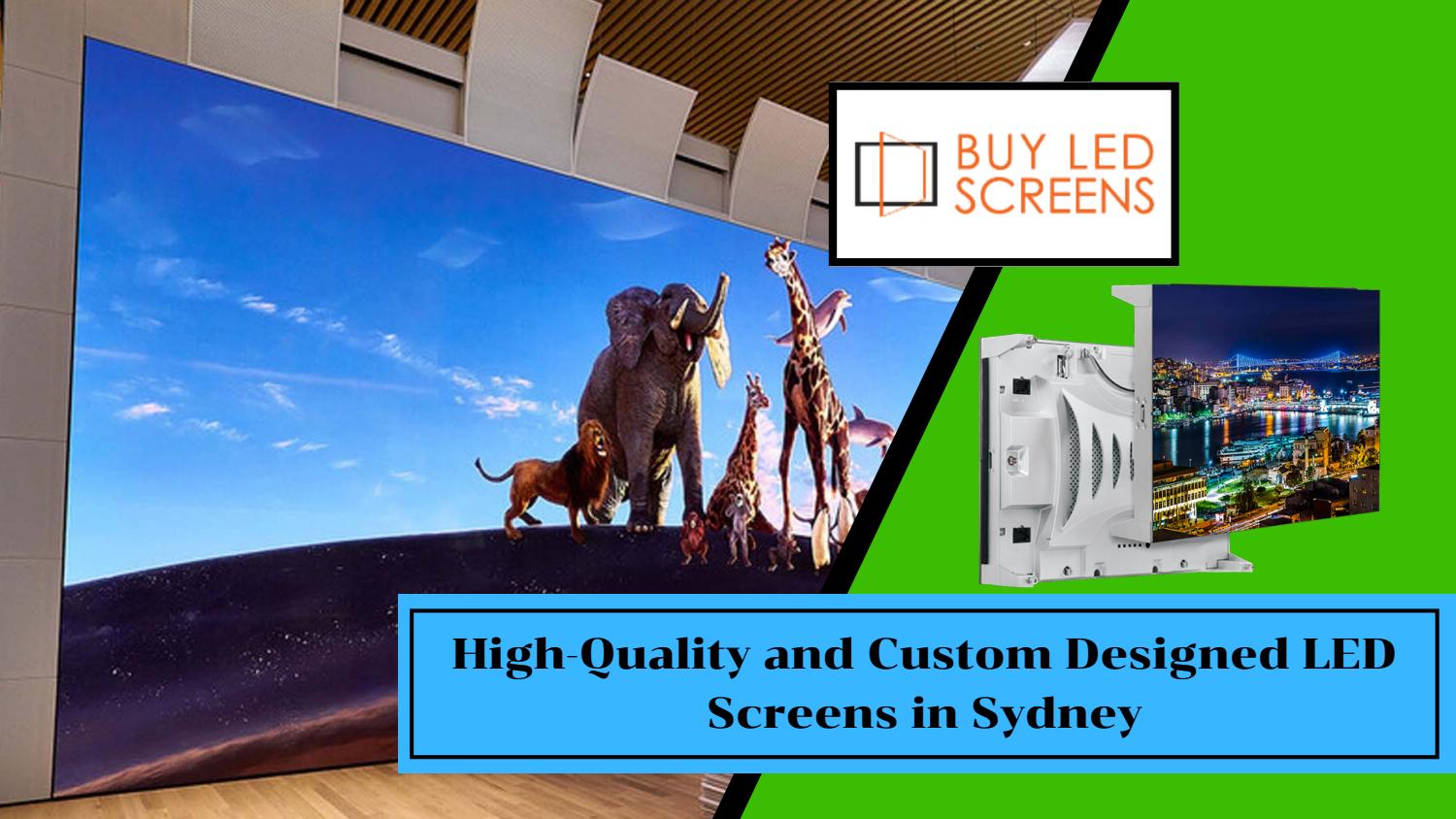 High-Quality and Custom Designed LED Screens in Sydney by Buy LED ...