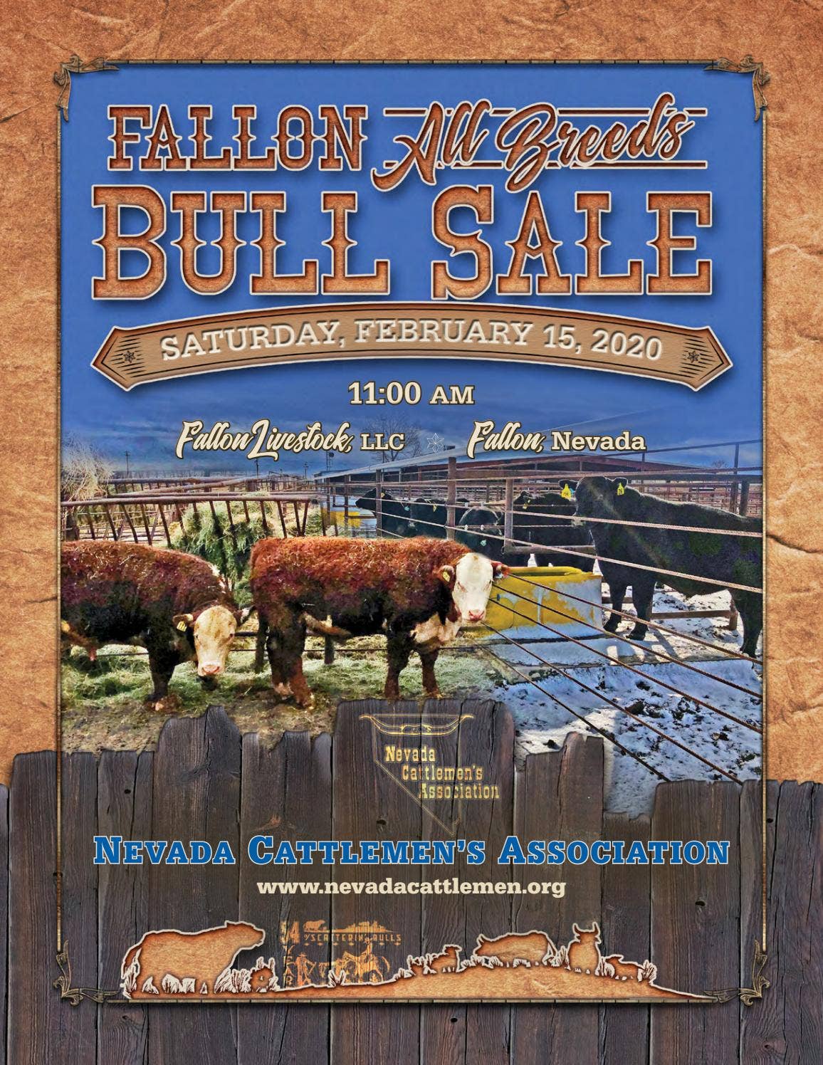 54th Annual Fallon All Breeds Bull Sale by JE Productions Graphic ...