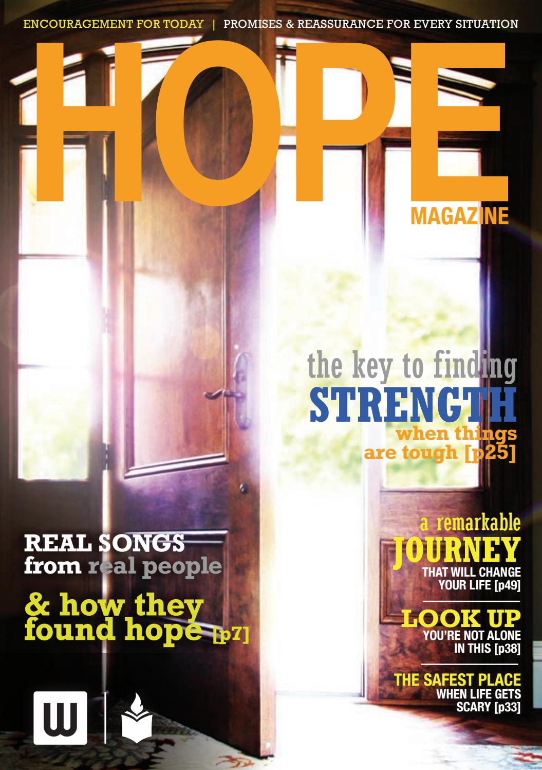 Hope Magazine (Southern Africa) by ShareWord Global - Issuu