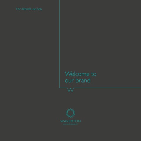 Waverton Investment Management: Book of Brand by marketinginpartnership ...