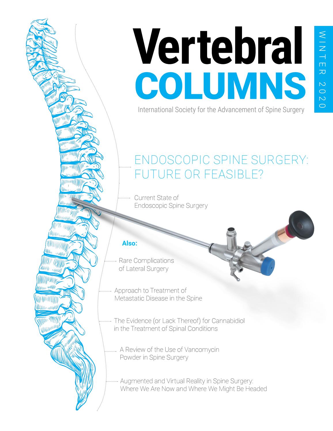 Vertebral Columns Winter 2020 by International Society for the ...