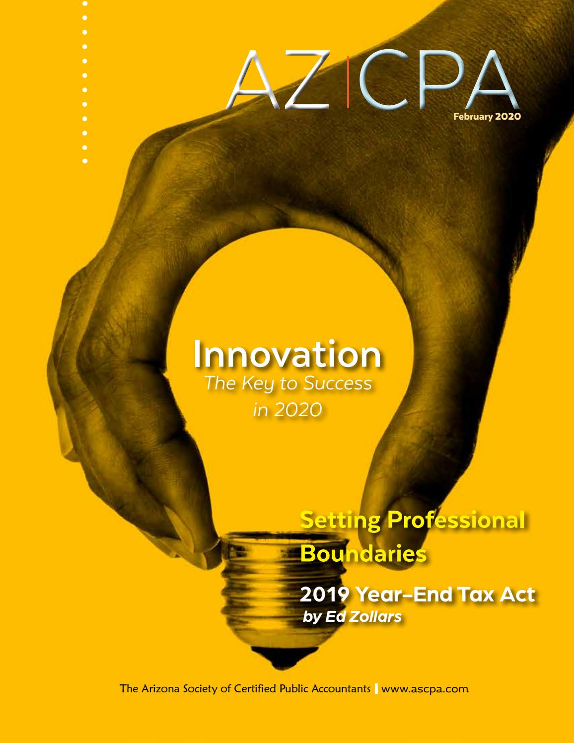 AZ CPA February 2020 by ASCPA - Issuu