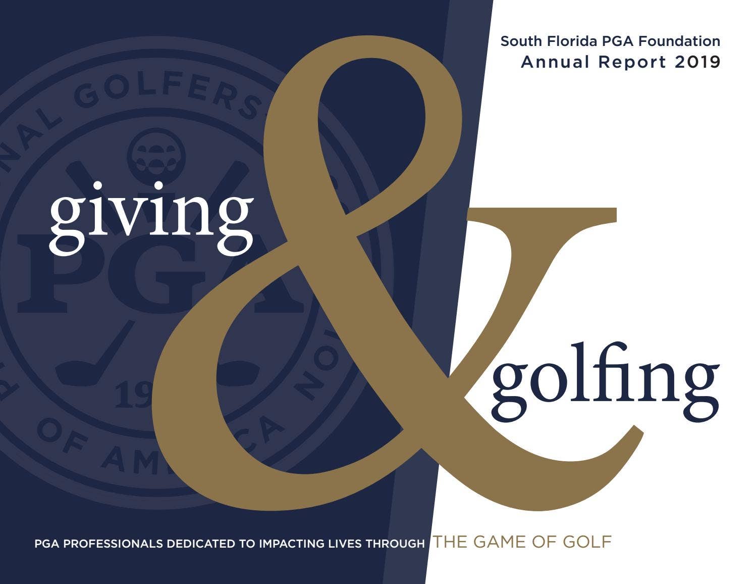 South Florida PGA Foundation 2019 Annual Report by Meredith Schuler - Issuu