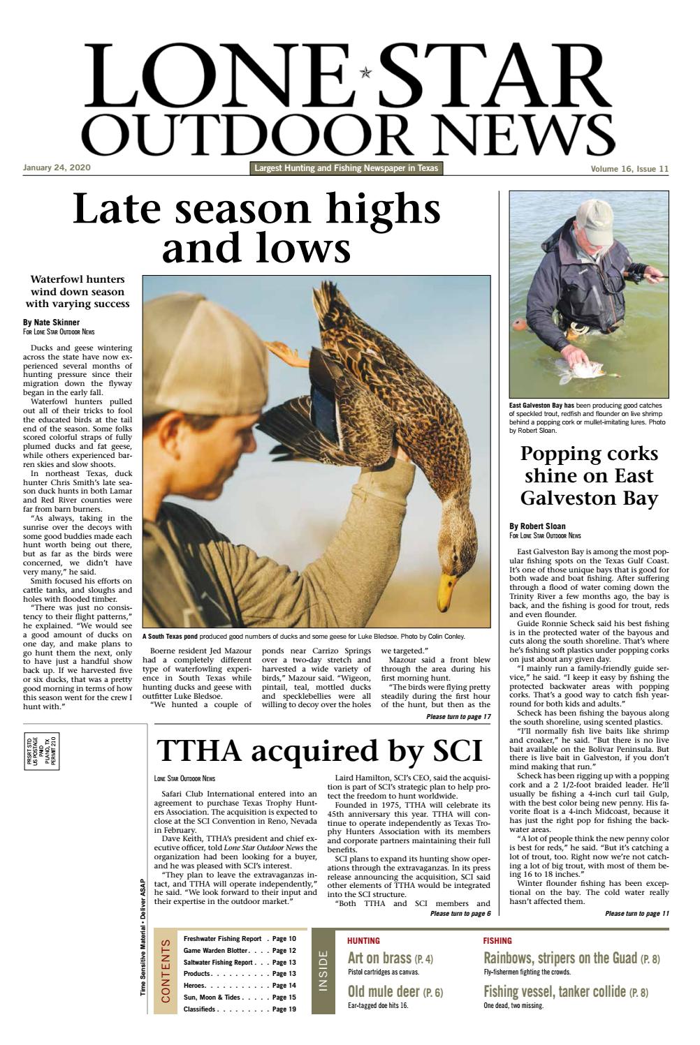 Lone Star Outdoor News 012420 by Lone Star Outdoor News - Issuu