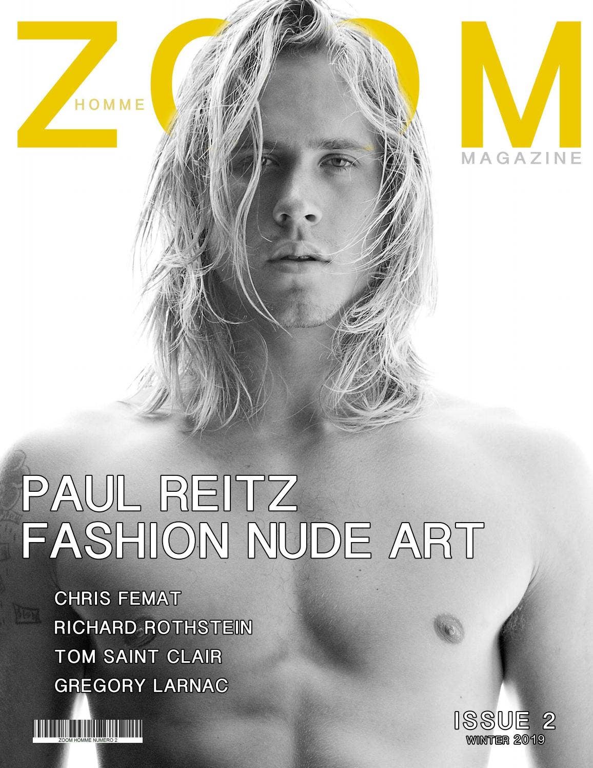 ZOOM HOMME - Issue TWO - PAUL REIZ Cover by ZOOM HOMME - Issuu