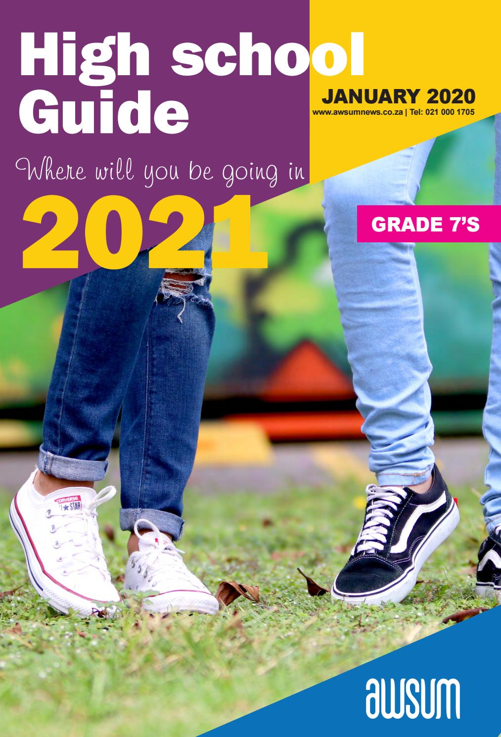 High School Guide 2020 by AWSUM News - Issuu