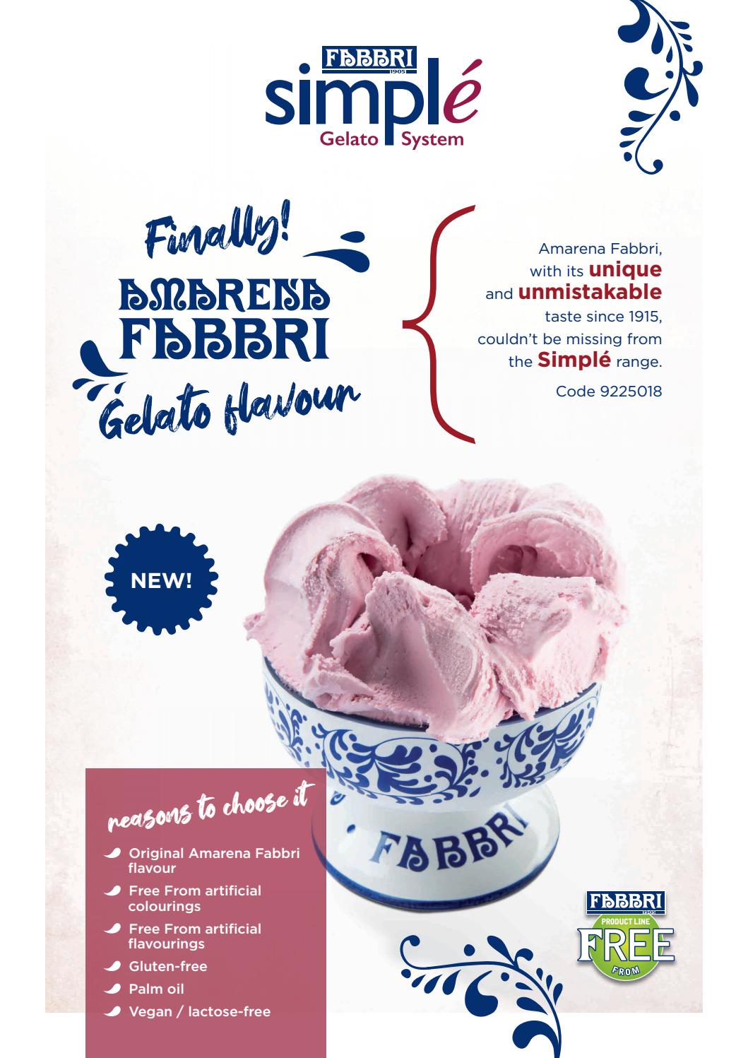 Catalog Simplè Gelato Flavour by Fabbri 1905 - Issuu
